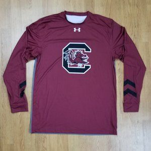 Under Armour | Shirts | Gamecocks Heat Gear Running Jersey Long Sleeve ...